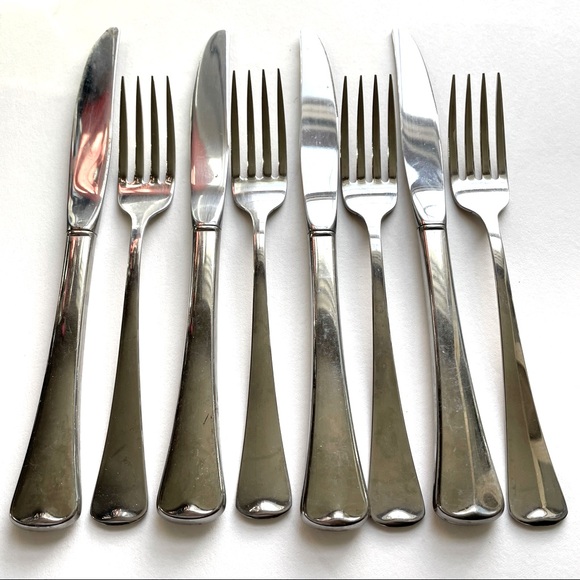 Oneida | Dining | Onieda Silver Stainless Flatware Knives Forks | Poshmark